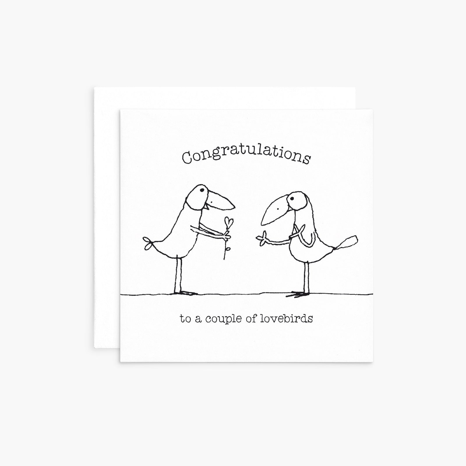 Twigseeds Mini Congratulations Card - Love Birds – Twigseeds Pty Ltd ...