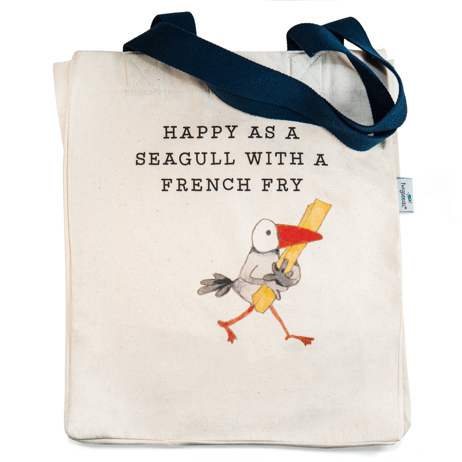 Twigseeds Large Tote Bag - French Fry | Affirmations – Twigseeds Pty ...
